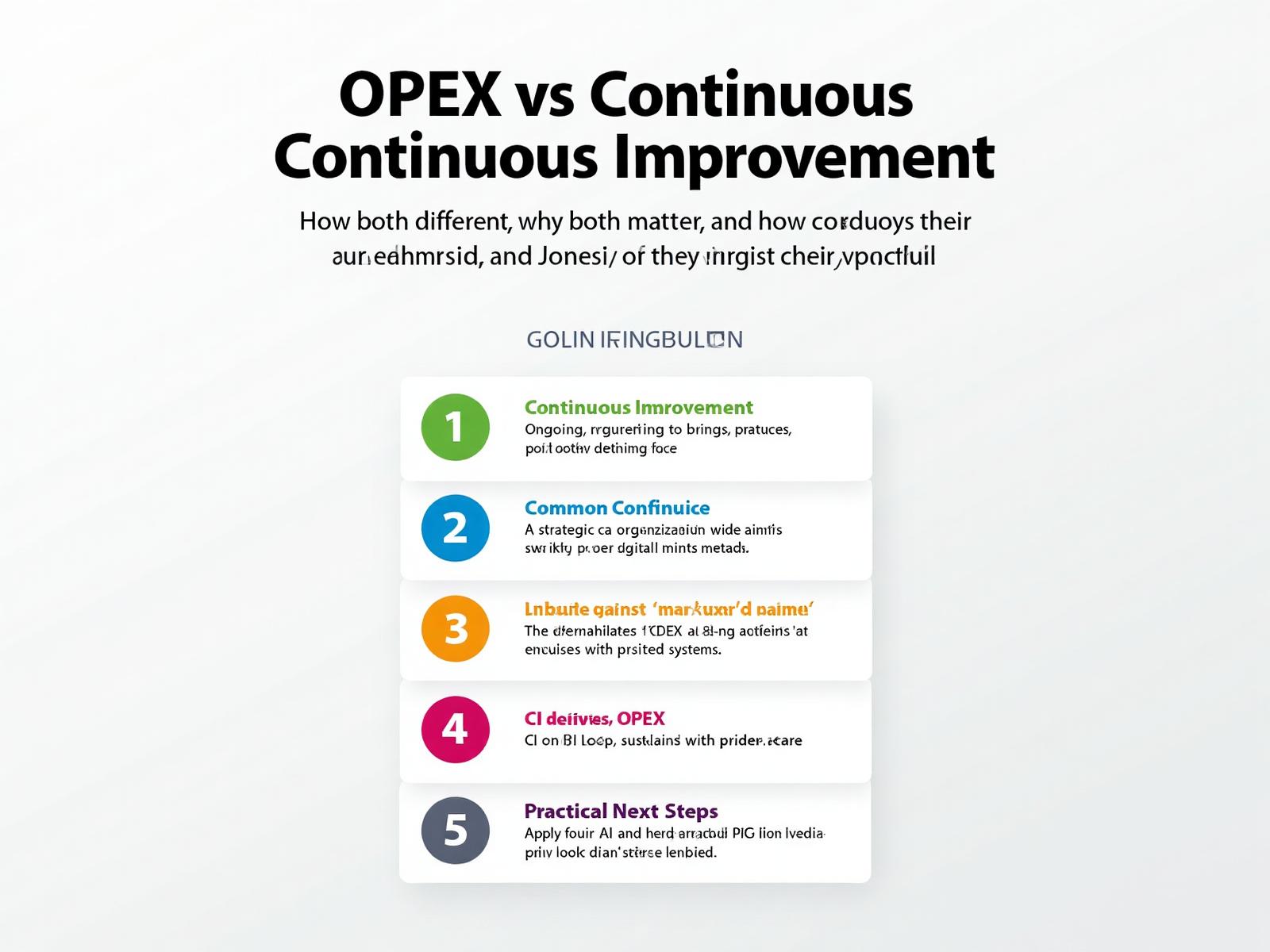 Lean Maturity Assessment - Digital Lean Management