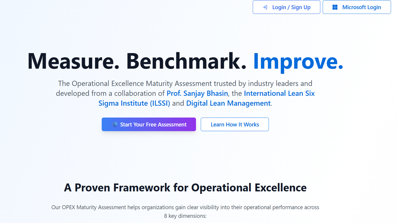 Lean Maturity Assessment - Digital Lean Management